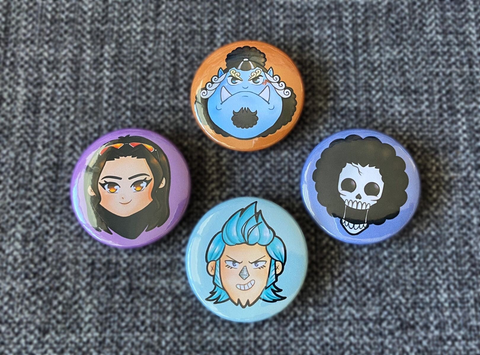Pirate Friends Pin-back Buttons - Etsy