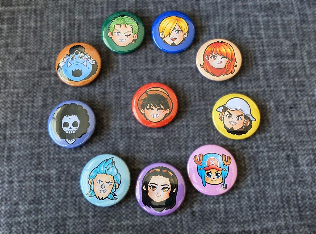Pirate Friends Pin-back Buttons - Etsy