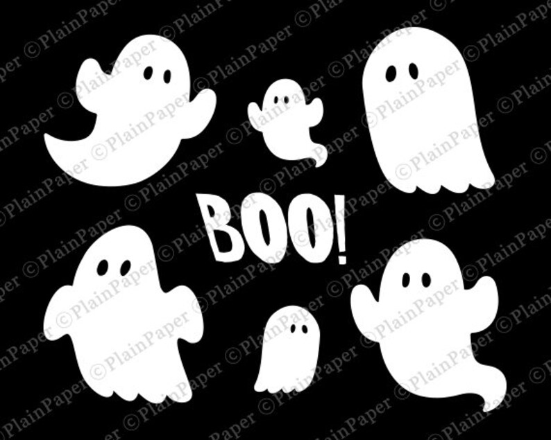 Halloween SVG Boo SVG Ghost Bundle Halloween Bundle | Etsy