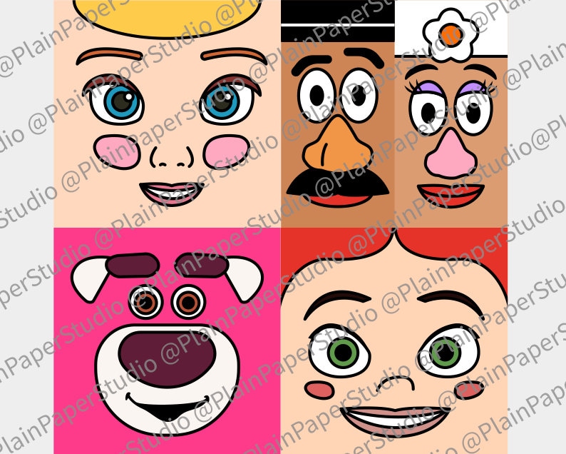 Toy Story Svg Jessie Svg Lotso Huggin Bear Png Bo Peep Eps - Etsy Canada