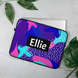 Girls Chromebook Case for Kids- Purple, Pink, Blue, Personalized Laptop ...