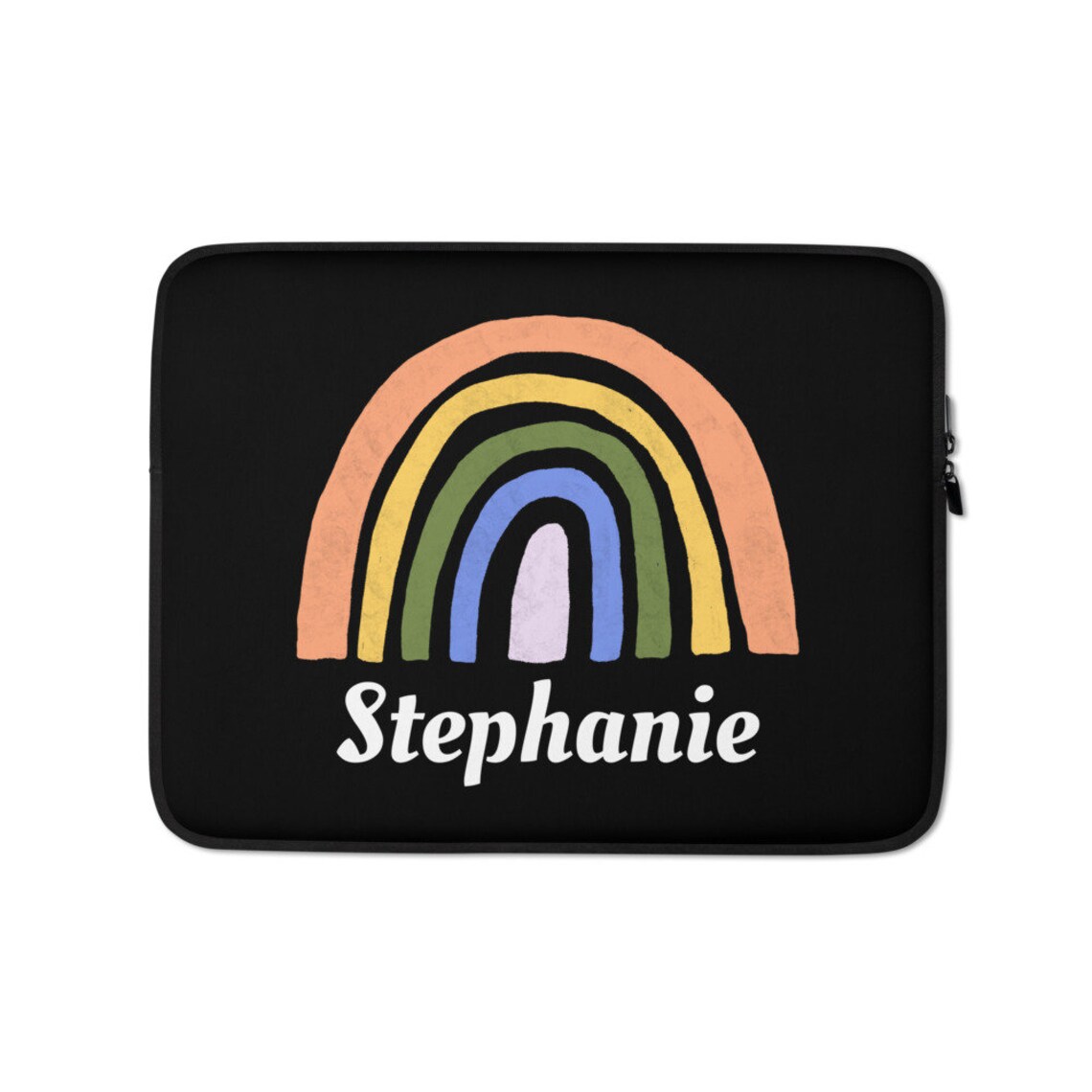 Chromebook Case for Kids- Rainbow, Personalized Laptop Sleeve, College ...