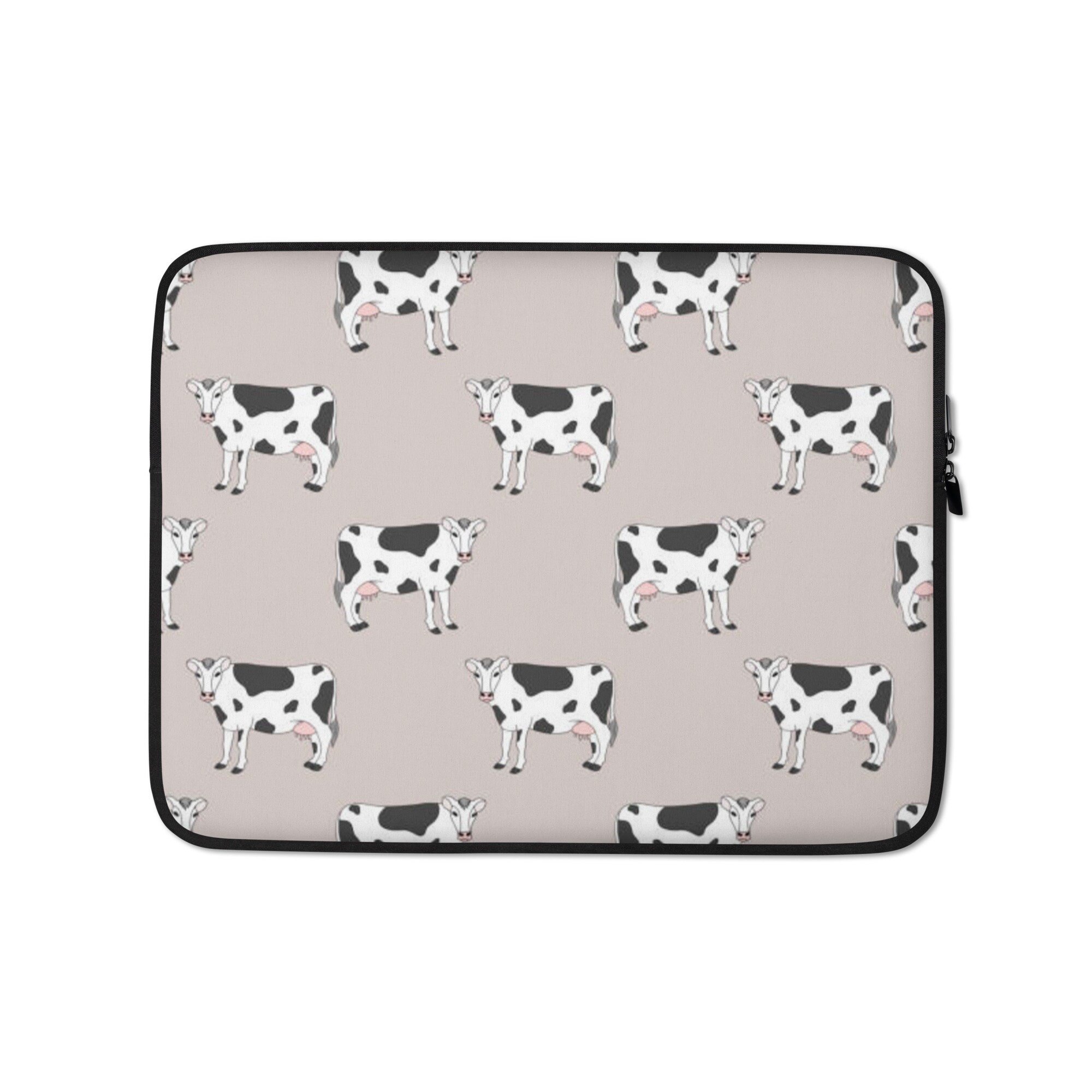 Cow Print Laptop Sleeve, Cowhide Print, Cow Print Chromebook Case, Cow ...