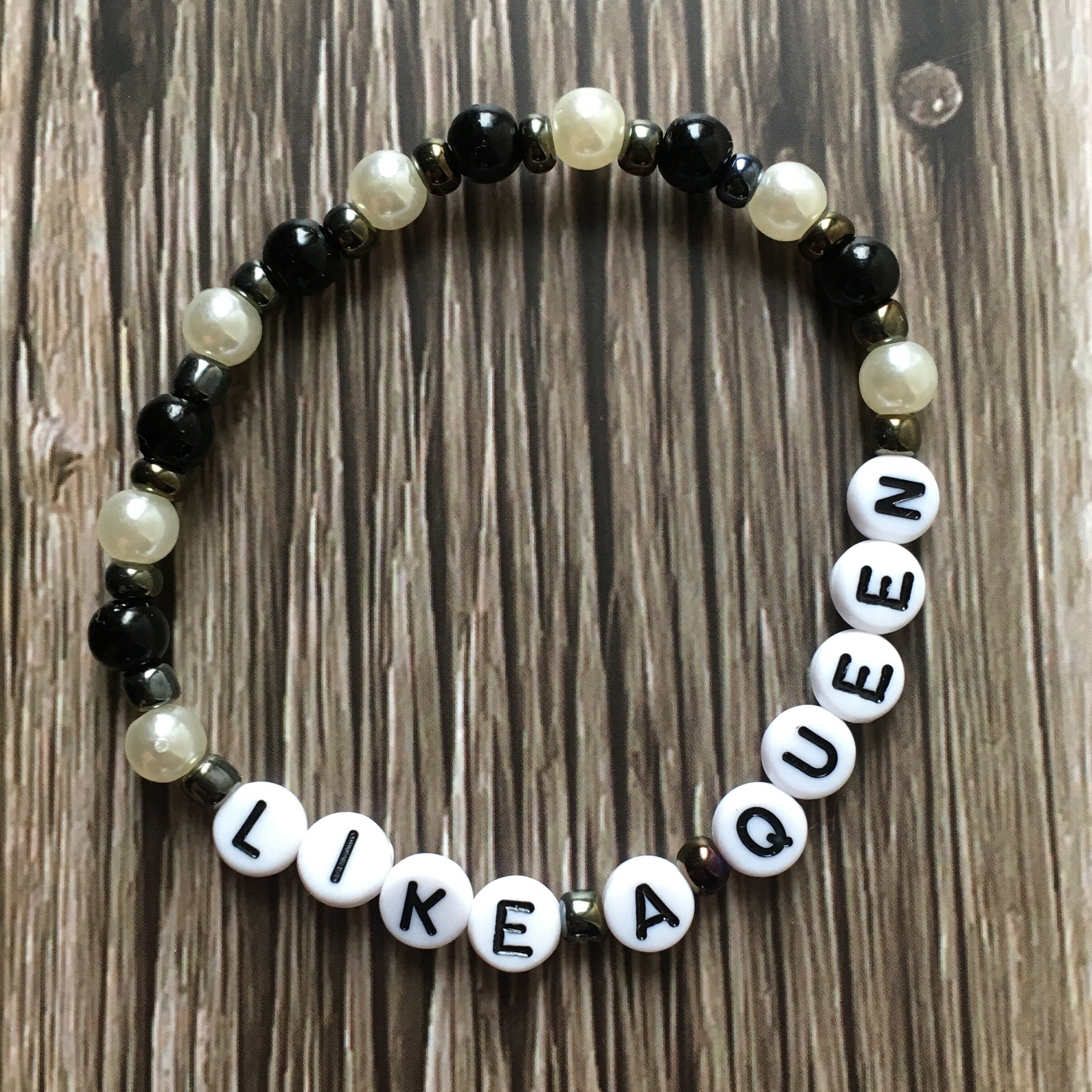 Self-love and Recovery Strength and Calming Mental Health Bead Bracelet ...