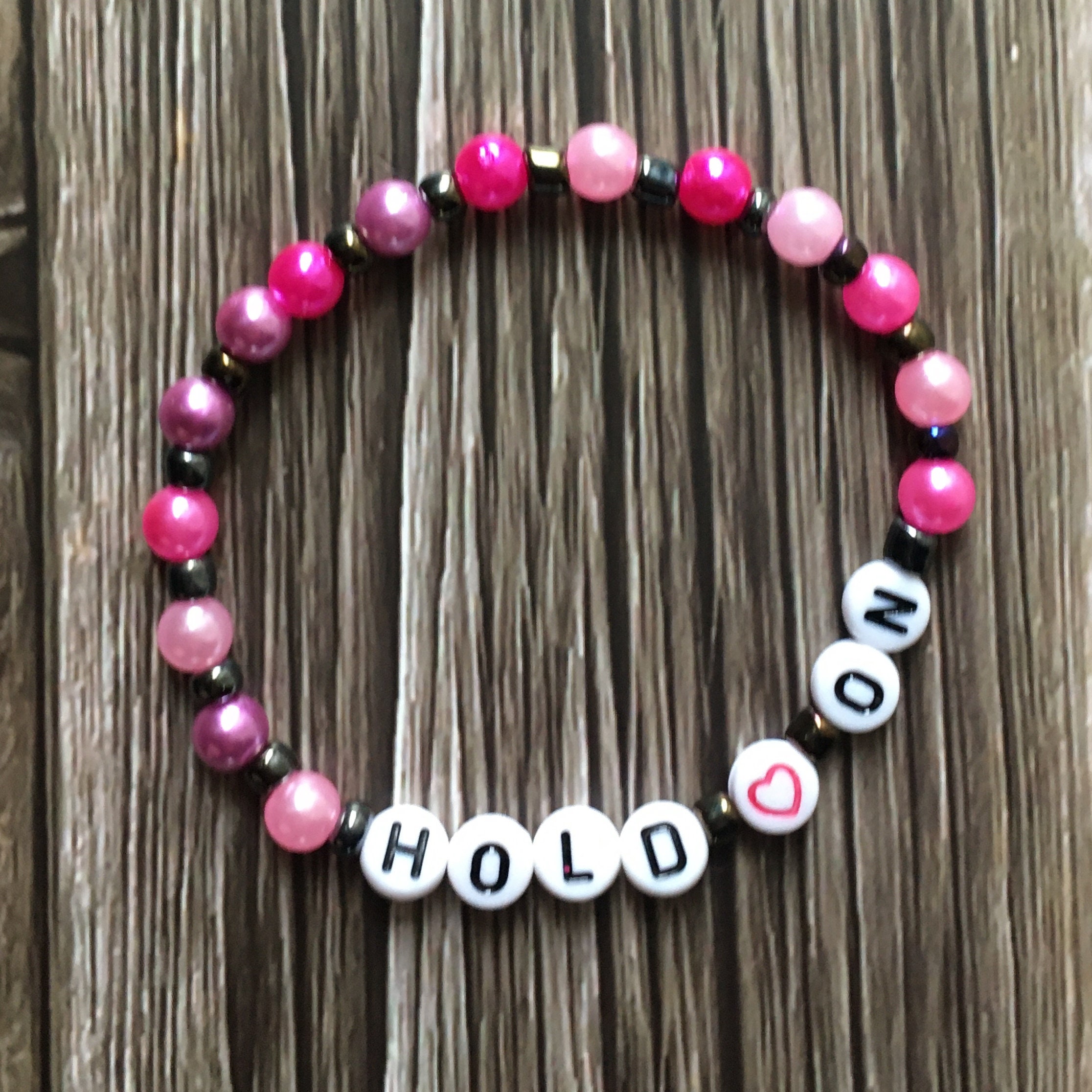 Self-love and Recovery Strength and Calming Mental Health Bead Bracelet ...