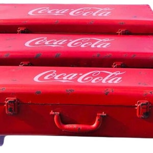 Set of 3 Coca Cola Storage Trunk Box - Etsy UK
