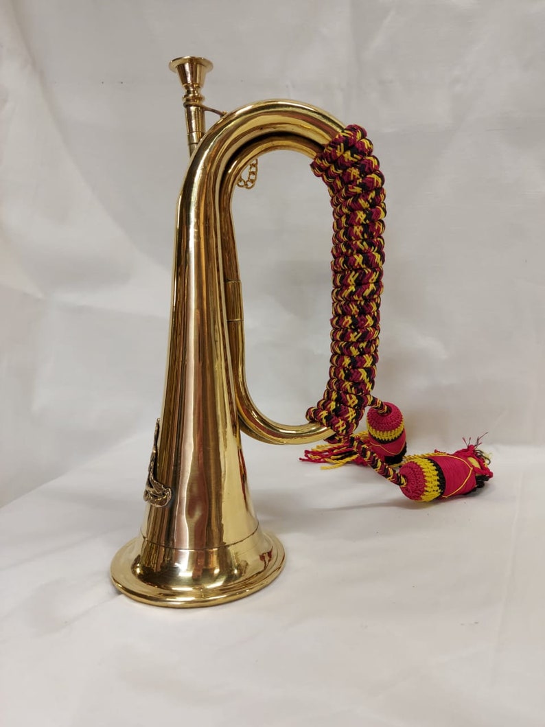 Antique Style Military Copper Royal Bugle Artillery Badge With | Etsy