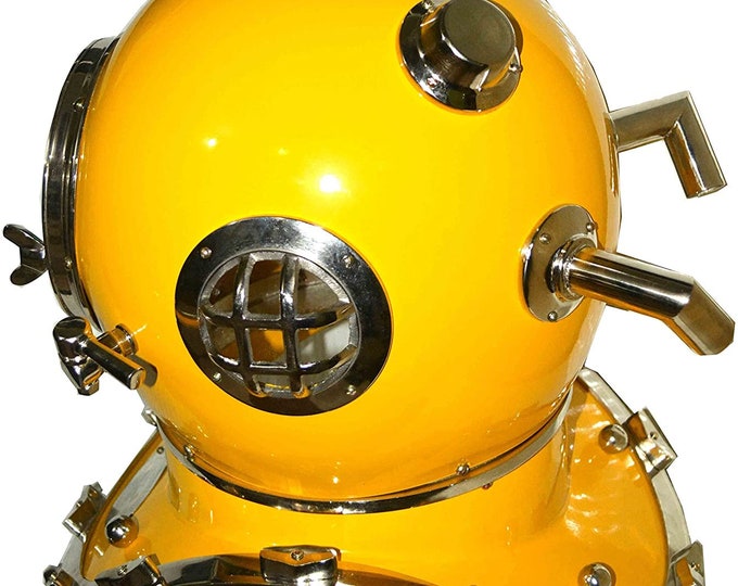 Small Nautical Maritime Deep Sea Anchor Engineering Yellow Diving ...