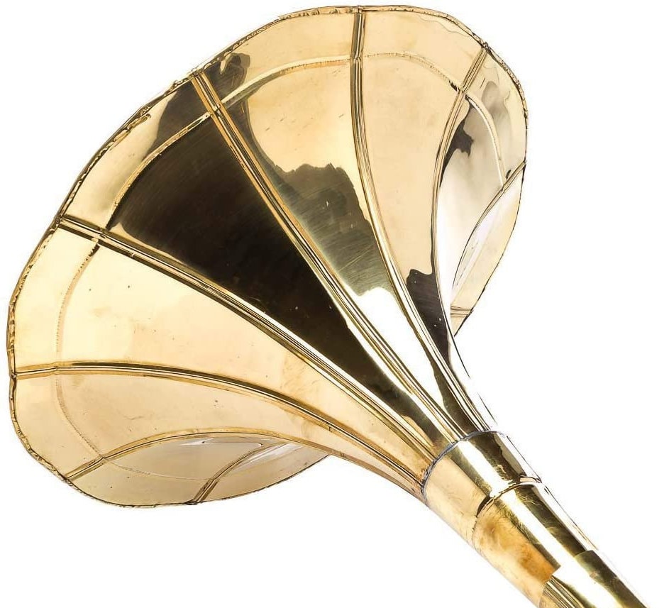 Gramophone Brass Horn Without Elbow - Etsy