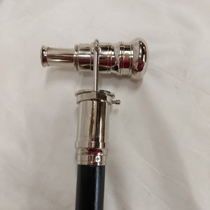 Walking Stick 39 Inch With Fitted Solid Nickle Telescope on Handle ...