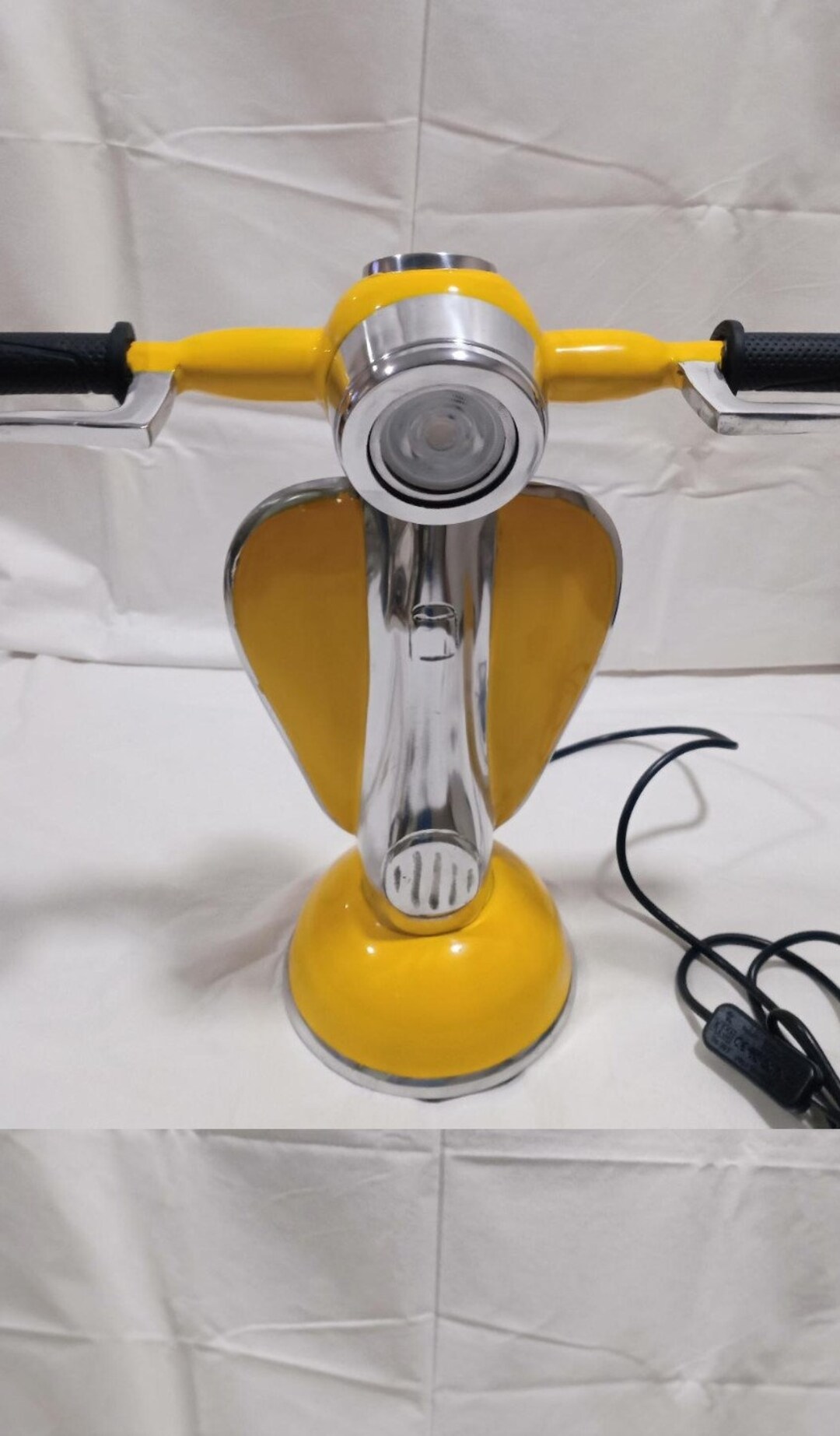 Retro Collection Yellow Vespa Lamp Description - Etsy