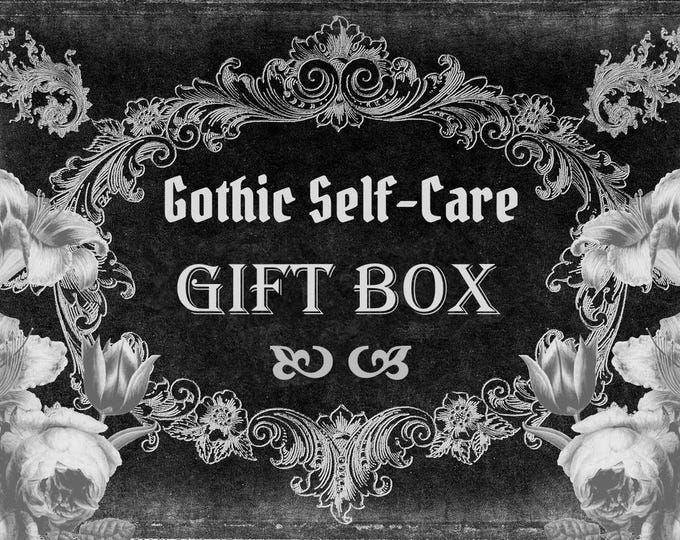 Gothic Self Care Box Gift Set Goth Witchy Spooky Dark Themed Gift Self ...