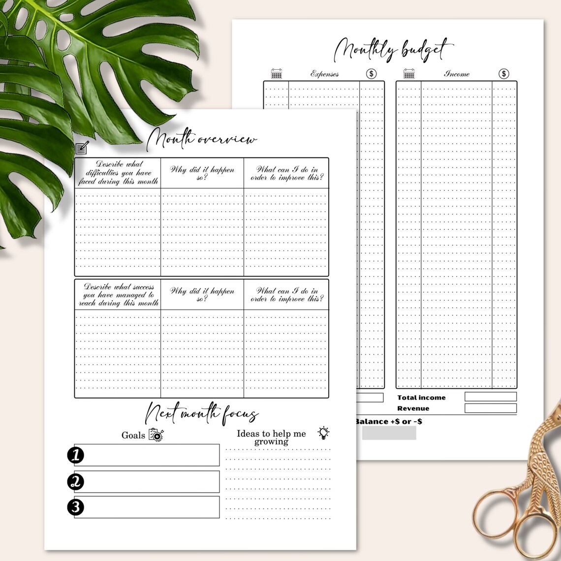 Makeup Artist Planner Makeup Artist Forms Beauty Cosultation | Etsy