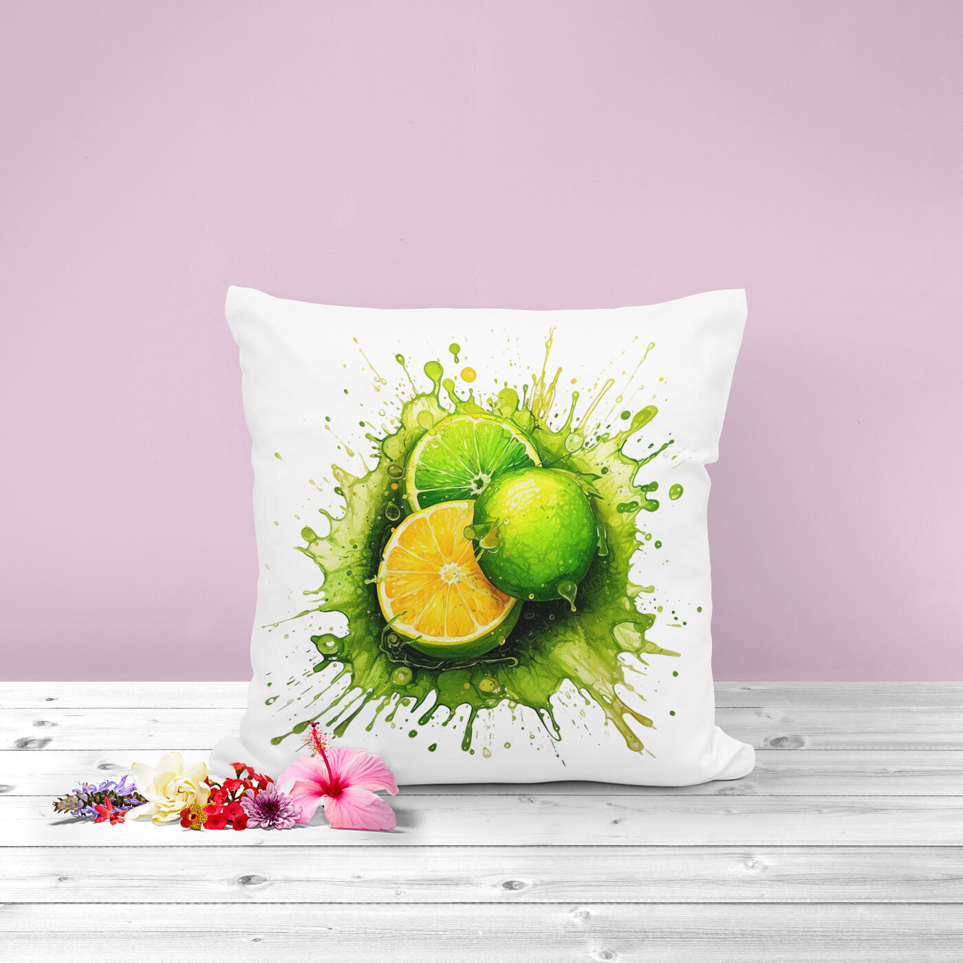 Zesty & Fresh: 25 Watercolour Key Lime Clipart Collection, Unique Key ...
