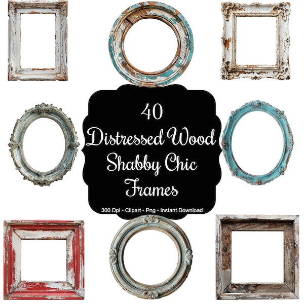 Shabby Chic Frames - Etsy