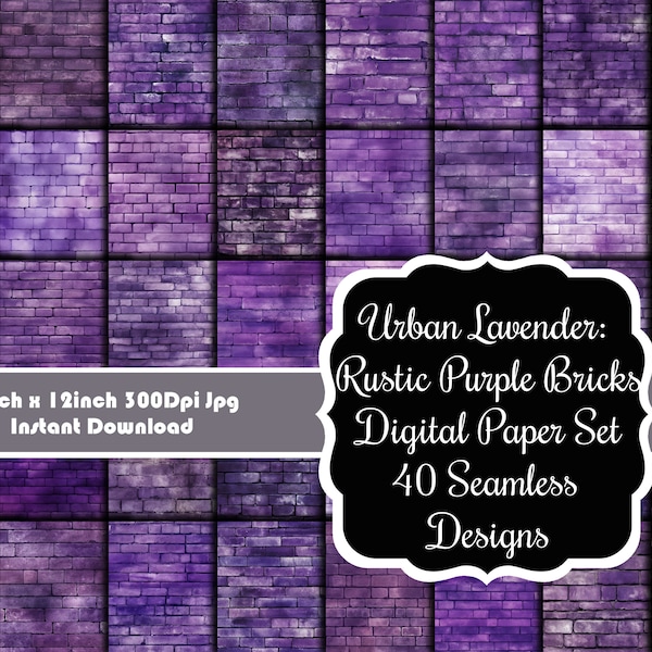 Rustic Purple - Etsy