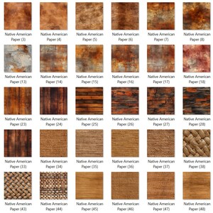 Native American Themed Papers - 140 Seamless, Authentic Designs for ...