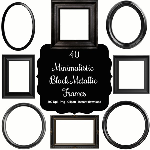 Black Frames Png - Etsy