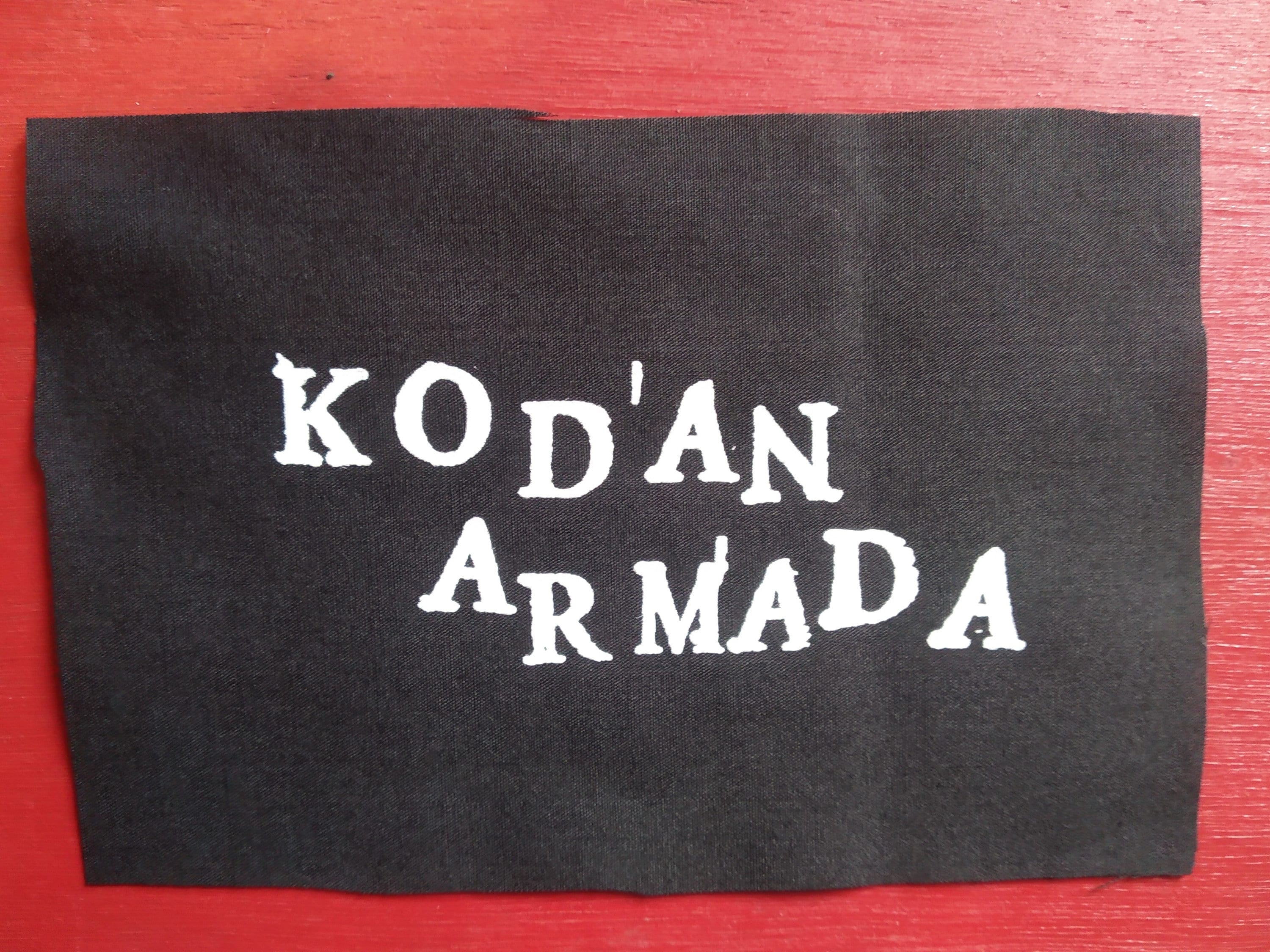 Kodan Armada Patch Screamo Skramz Emo Post Hardcore - Etsy UK