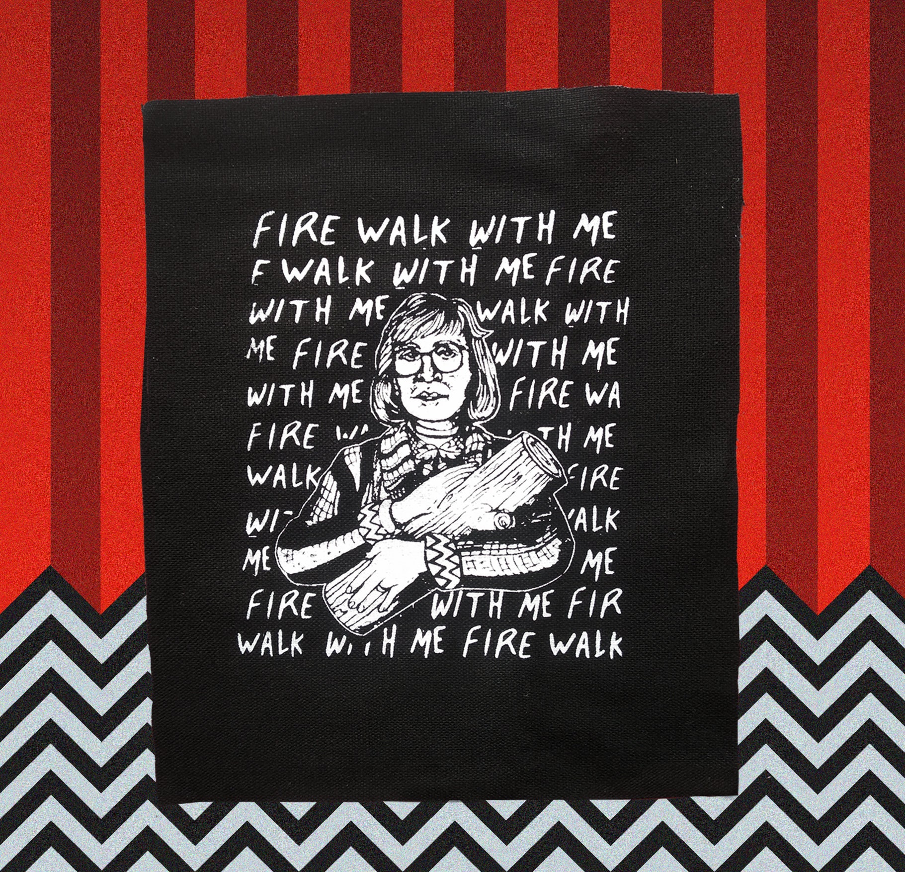Twin Peaks Log Lady Fire Walk With Me David Lynch Patch Movie - Etsy