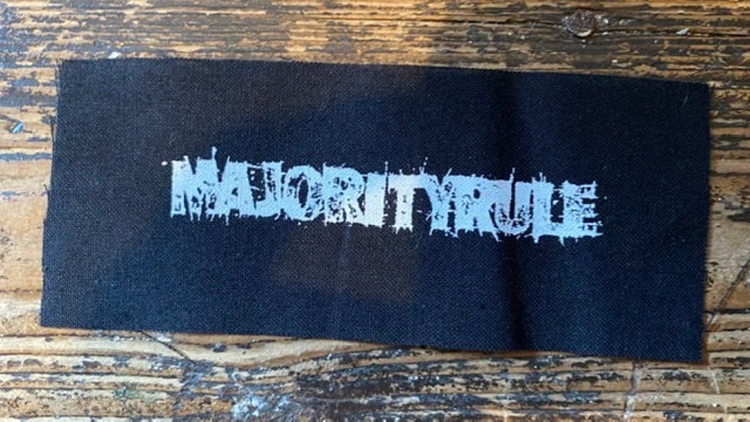 Majority Rule Patch, Pg 99, Orchid, Hardcore, Punk, Screamo, Skramz ...
