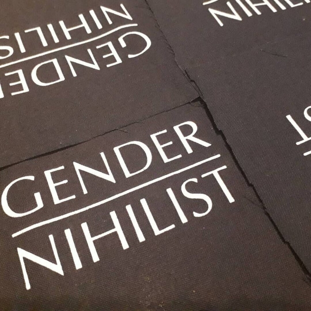 Gender Nihilist Patch, Nihilism Queer Feminism Anarchism - Etsy