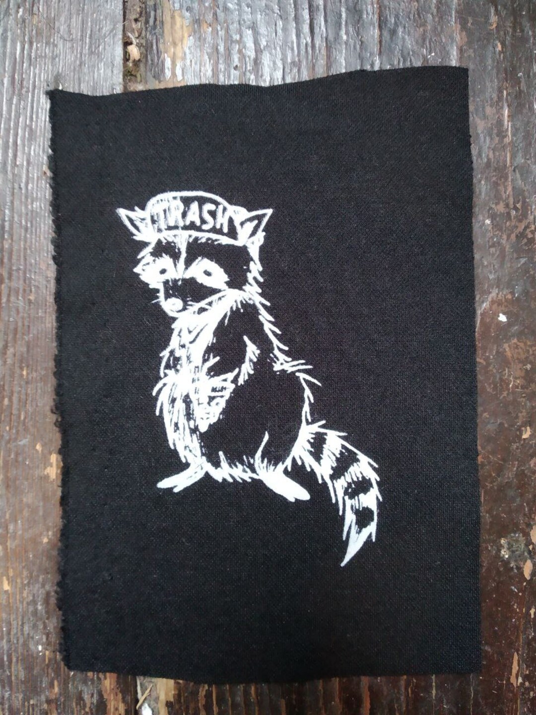 Trash Raccoon Patch - Etsy
