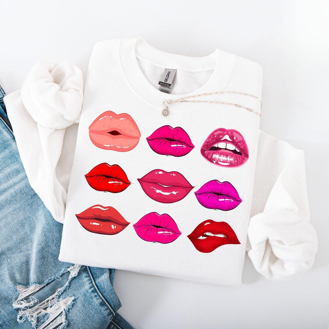 Lips SVG, Kiss SVG, Lips Print Svg, Red Lips Svg, Dripping Lips Svg ...