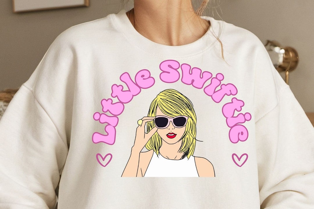 Little Swiftie SVG, Taylor Girls Shirt, First Concert Outfits, Retro ...