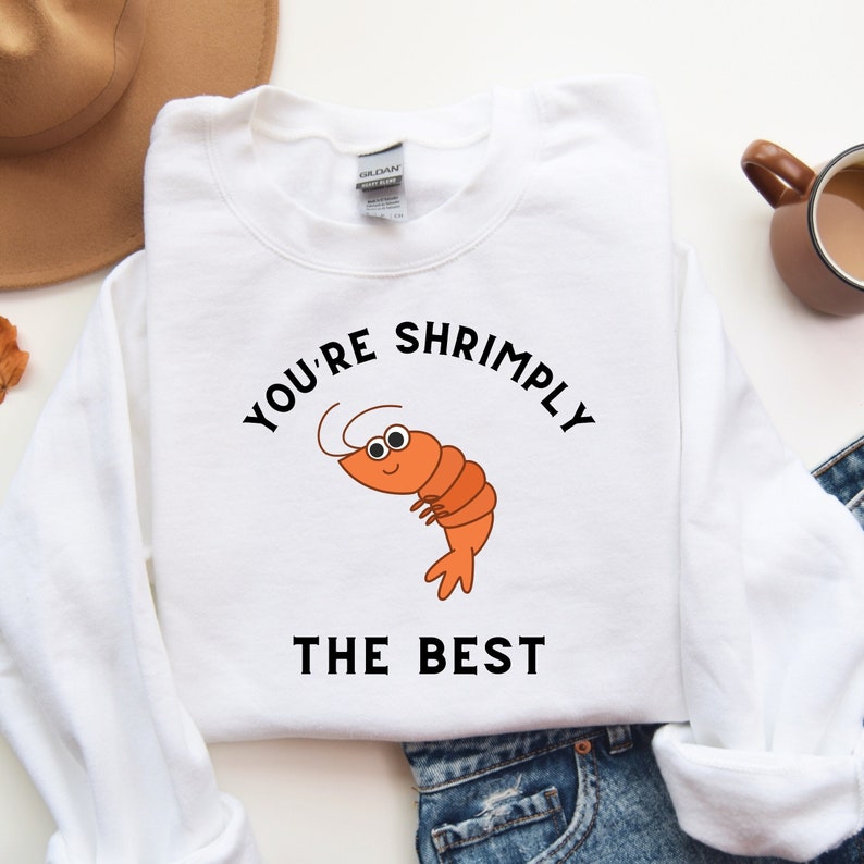 Youre Shrimply The Best Svg Shrimp Svg Valentines Day Svg Funny Svg