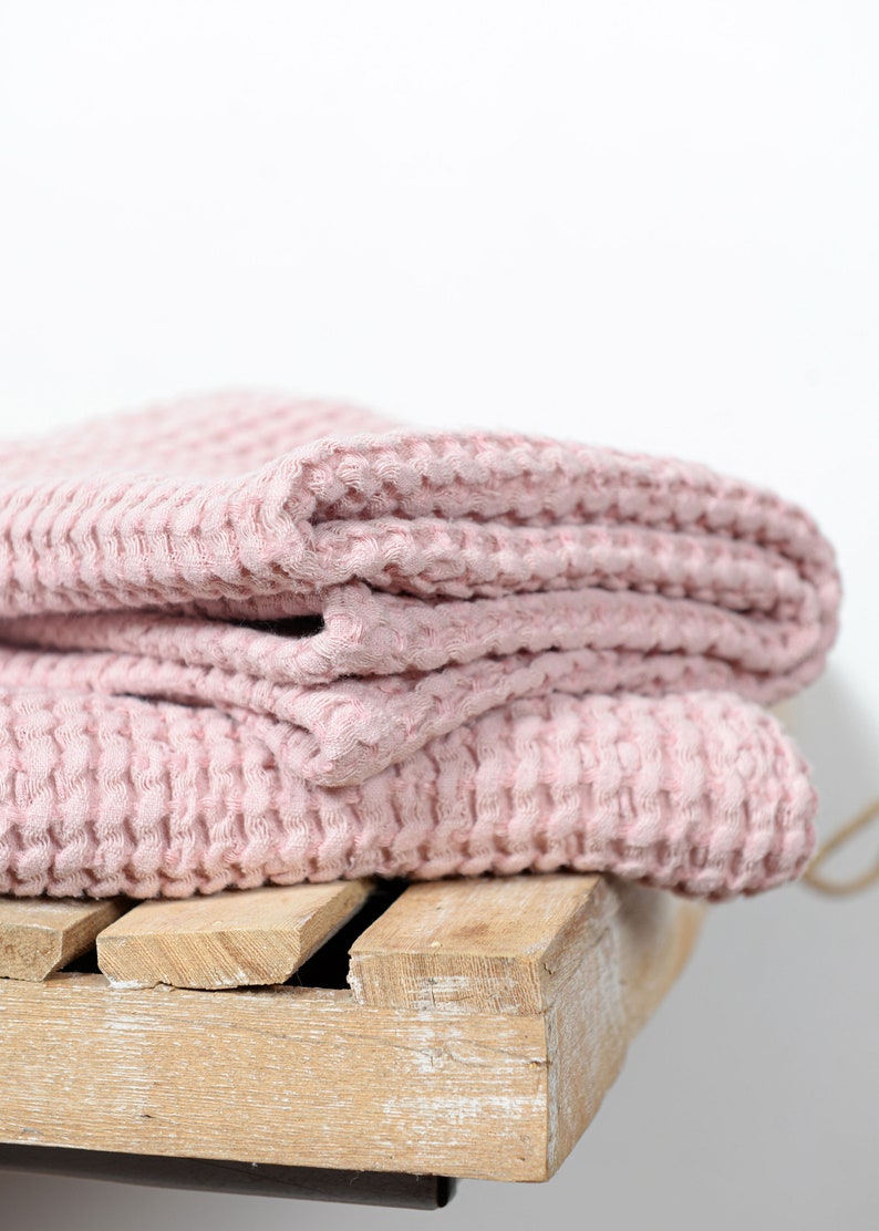 Dusty Rose Waffle Towel Dusty Rose Waffle Wash Cloth Soft - Etsy