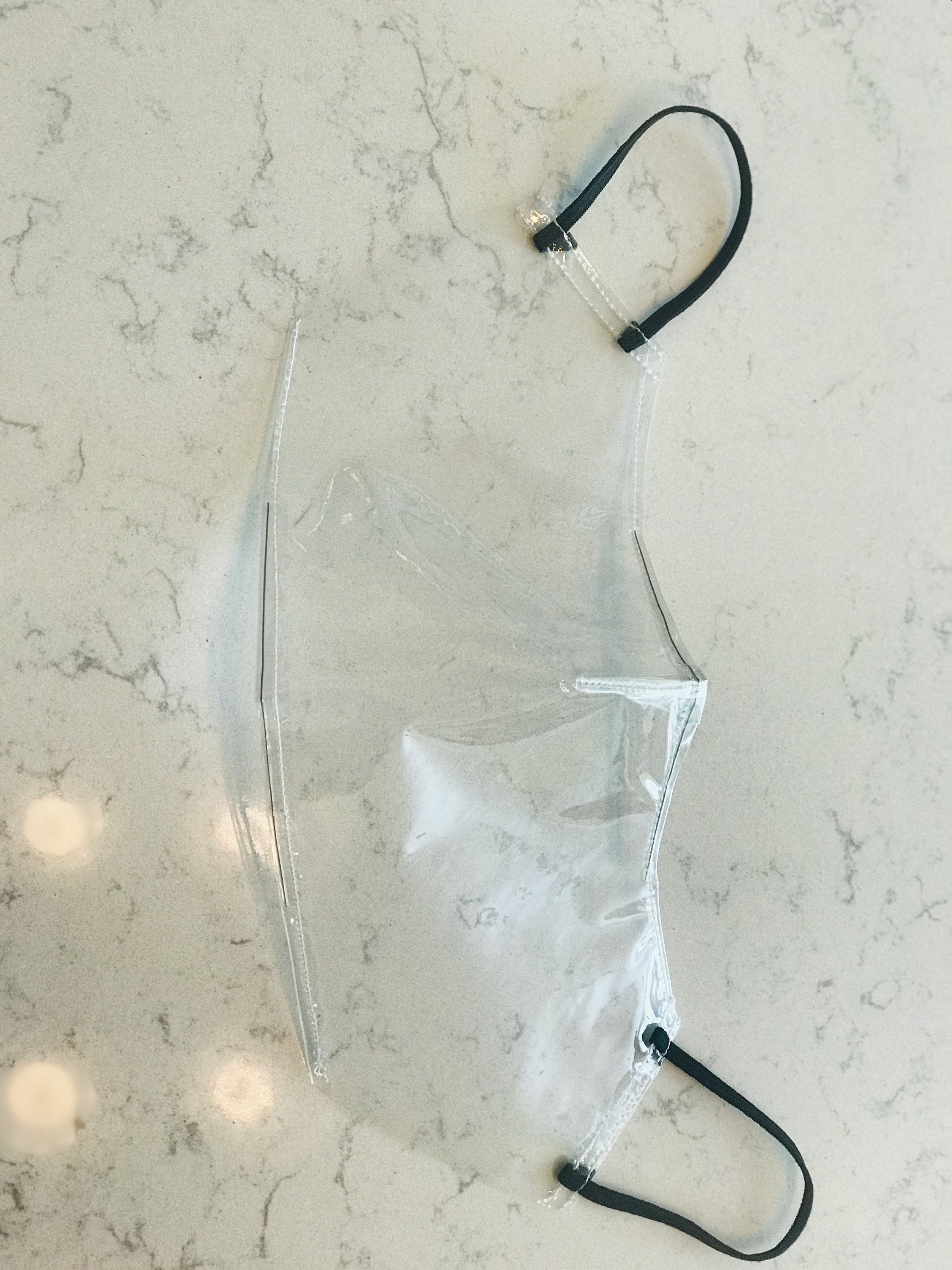 Completely Clear Face Mask With Nose Wire Invizimask | Etsy UK