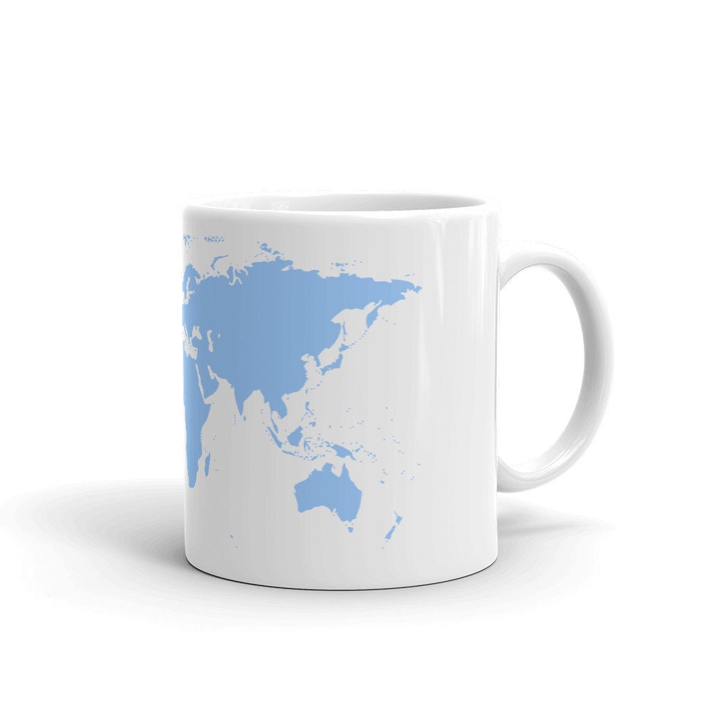 World Map Mug - Travel Collection - Etsy UK
