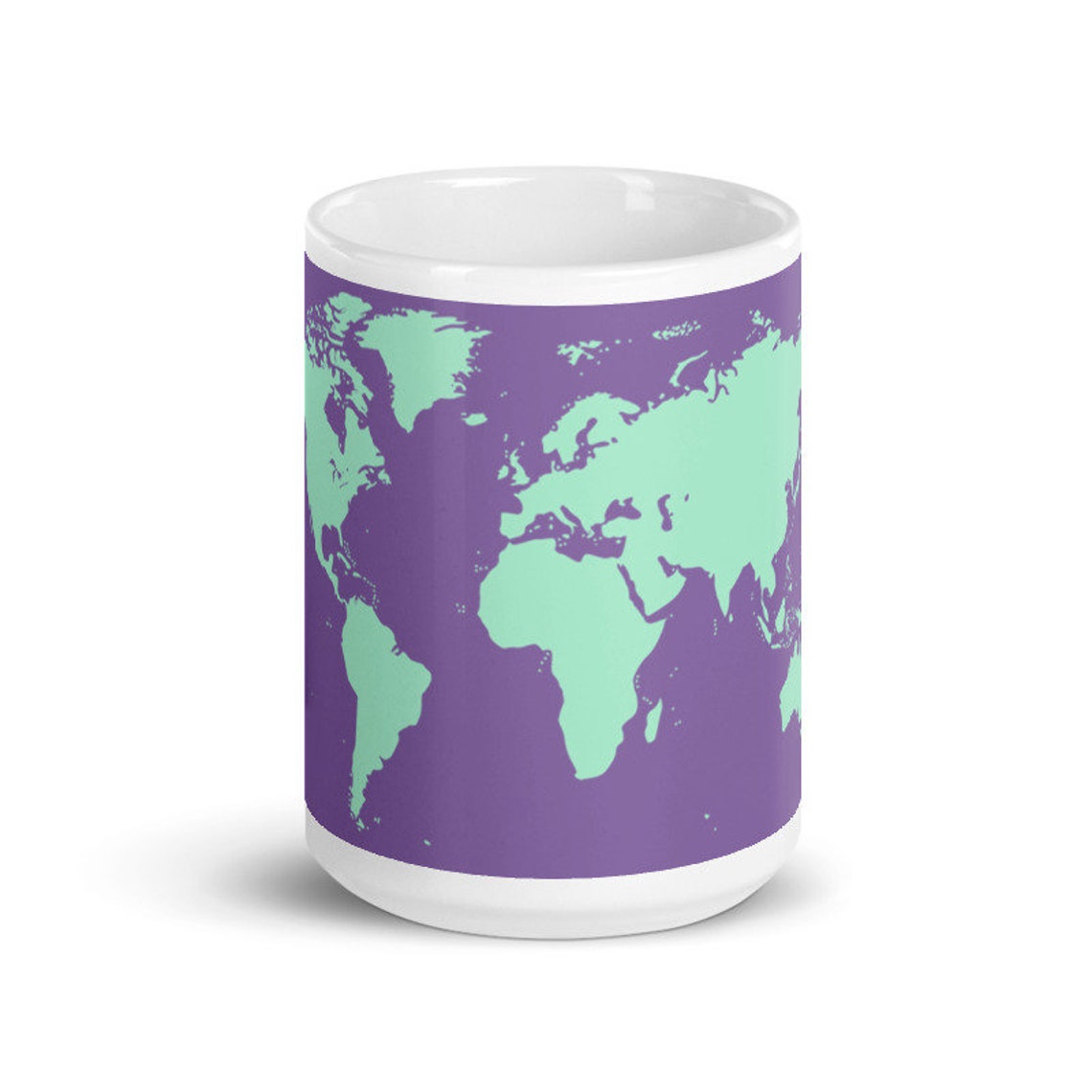 World Map Mug Travel Collection - Etsy UK