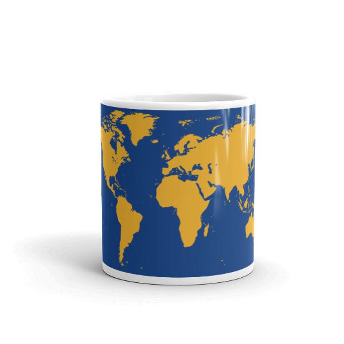 World Map Mug Travel Collection - Etsy UK