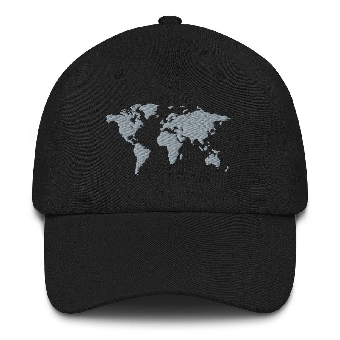 World Map Baseball Cap / Dad Hat - Etsy UK