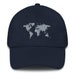 World Map Baseball Cap / Dad Hat - Etsy UK