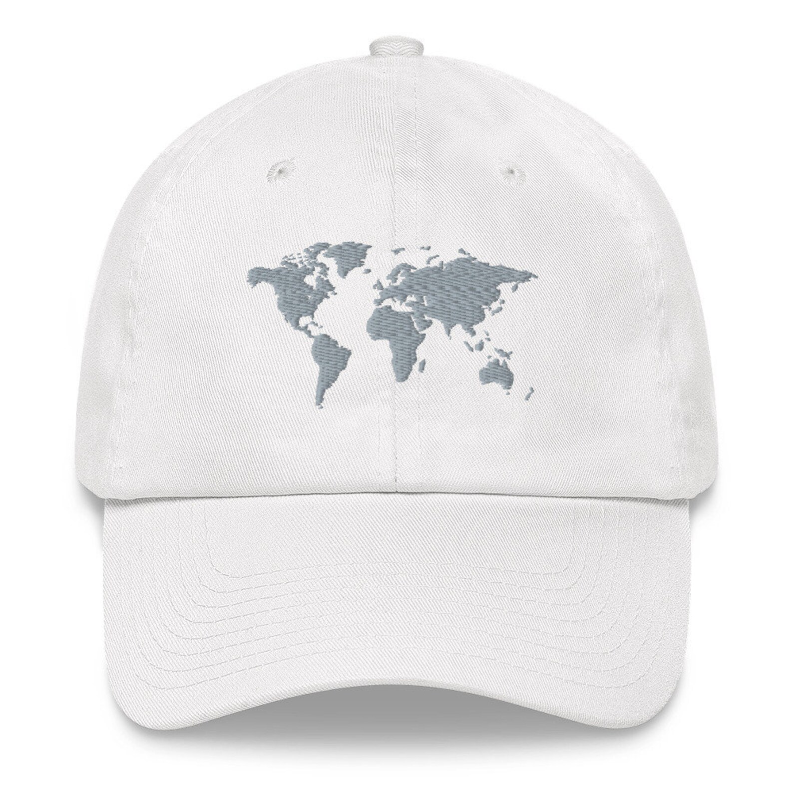 World Map Baseball Cap / Dad Hat - Etsy UK