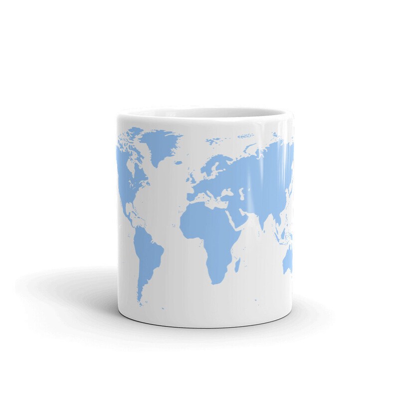 World Map Mug - Travel Collection - Etsy UK