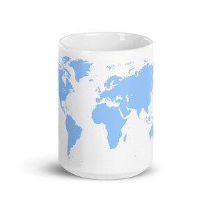 World Map Mug - Travel Collection - Etsy UK