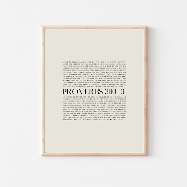 Bible Verse Wall Art - Etsy