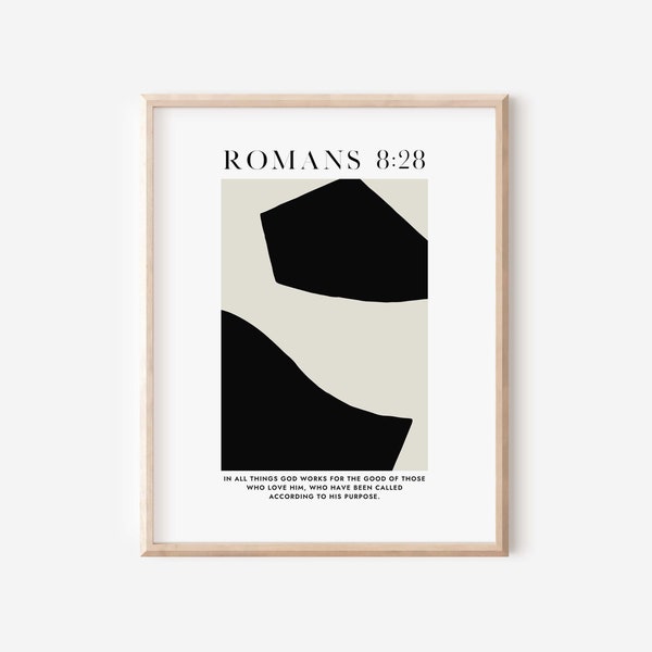 Romans 8 28 - Etsy