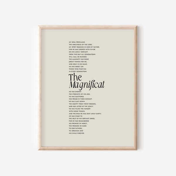 Magnificat - Etsy