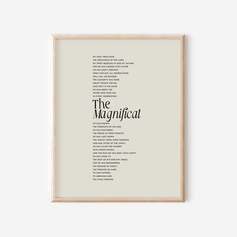 Magnificat - Etsy