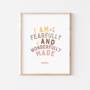 Kids Bible Verse Wall Art, Sunday School Decor, Christian Education ...