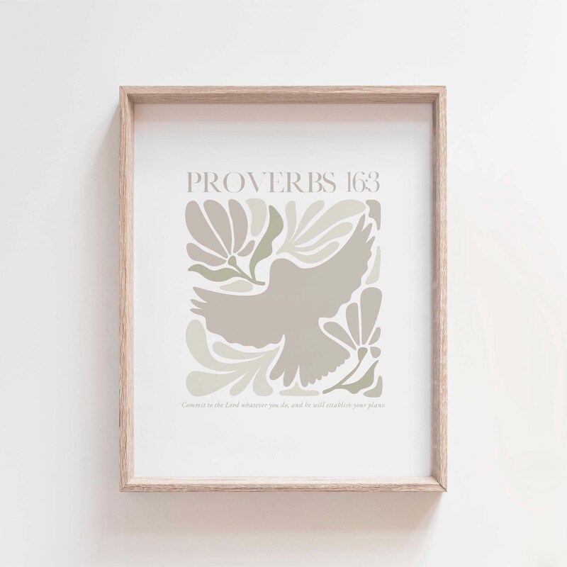 Proverbs 16 3 - Etsy