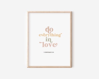 Kids Bible Verse Wall Art Sunday School Decor Christian - Etsy