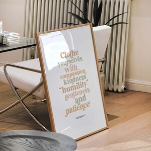 Colossians 3:12 Clothe Yourselves With Compassion Kindness, Modern ...