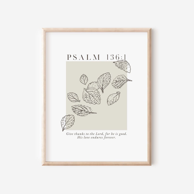 Psalm 136 - Etsy