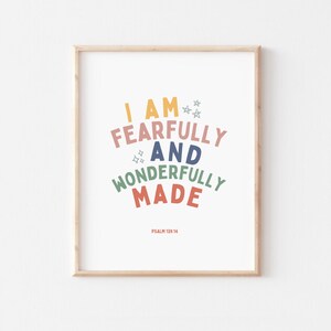 Kids Bible Verse Wall Art, Sunday School Decor, Christian Education ...